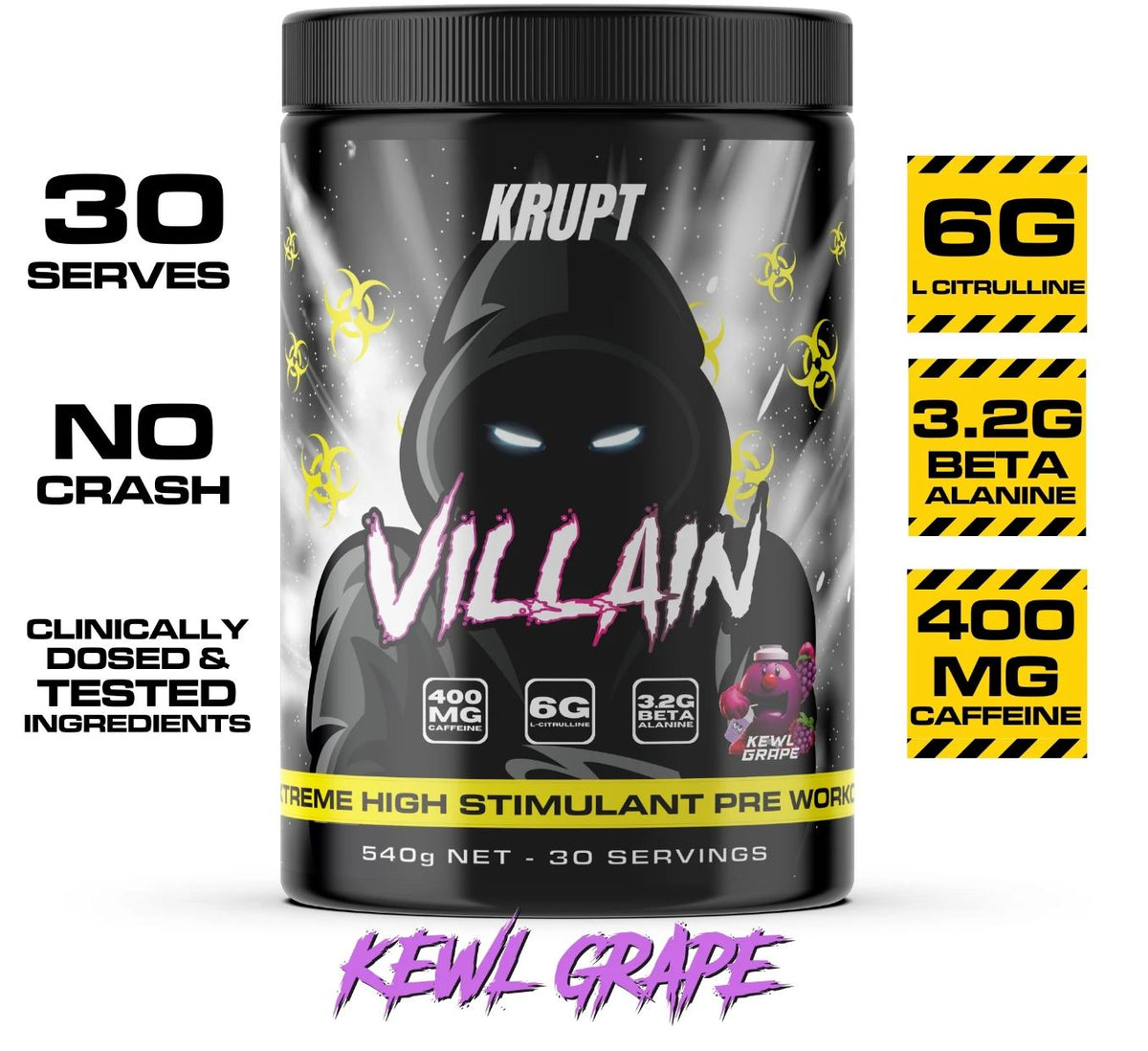 Krupt Villain – Enhanced Supplements Fairfield